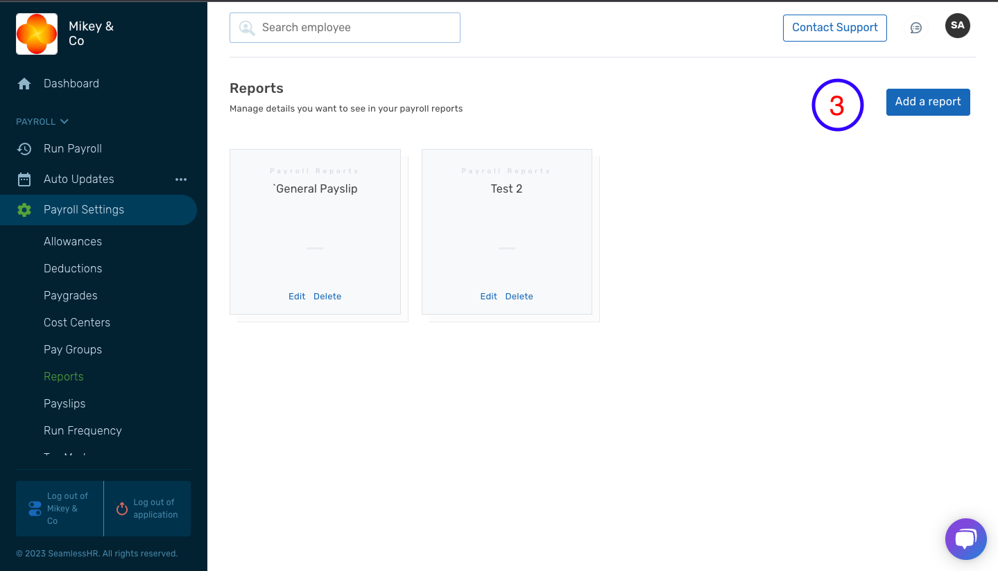 How to Create Custom Report